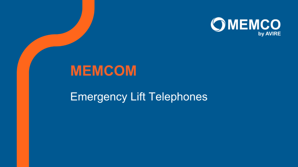 Memcom+ Lift Emergency Phone - Avire | UK