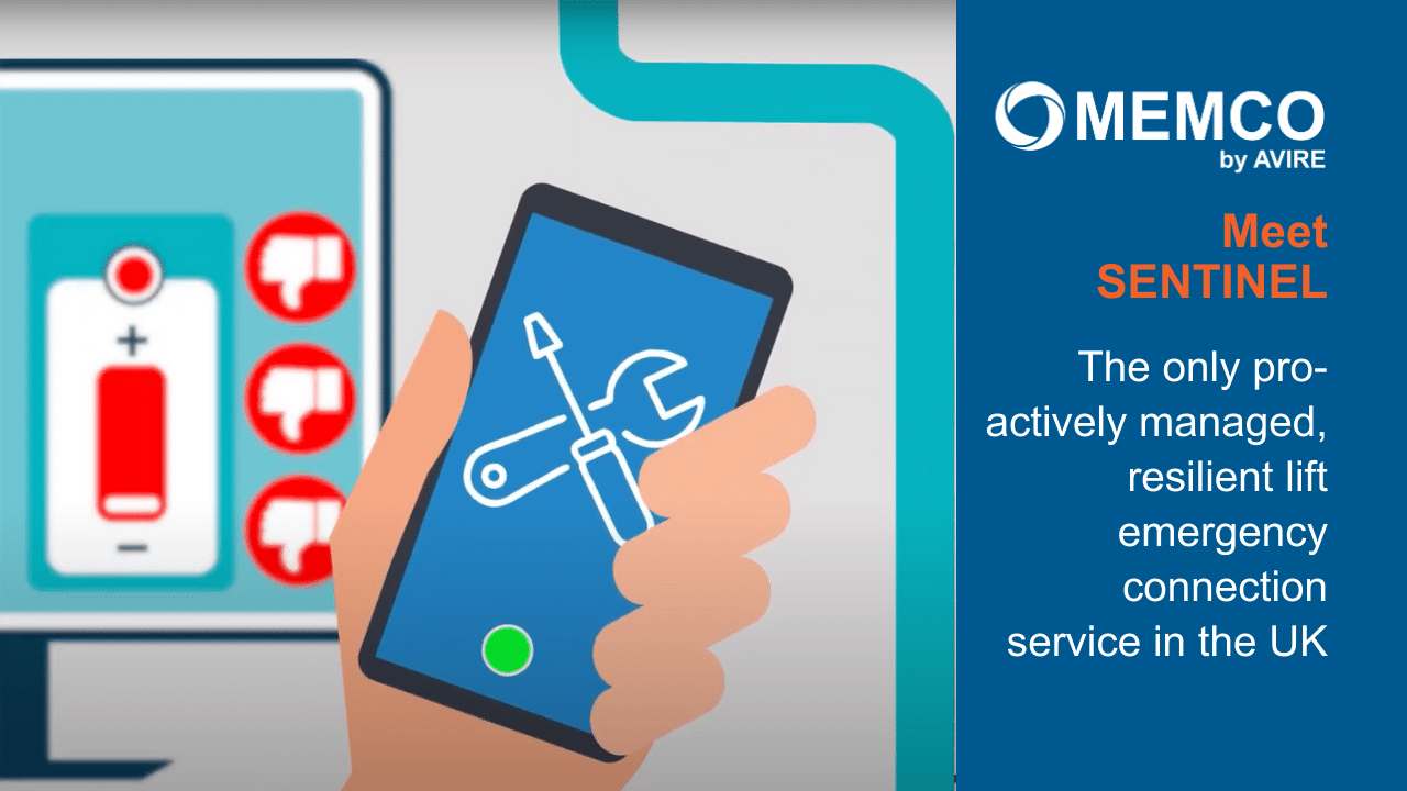 SENTINEL Lift emergency connection service - Avire | UK