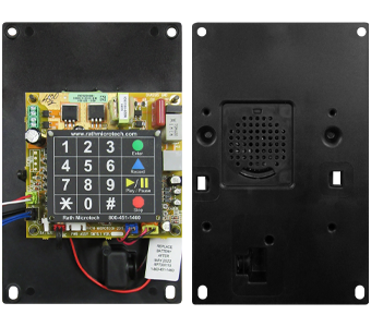 Behind the Panel Mount Elevator Phones - Avire | USA